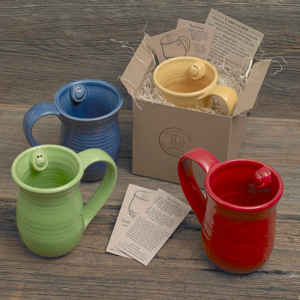 Handmade Smile Mugs – Unique Ceramic Coffee Mugs - Seeds of Happiness